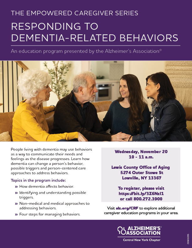 Lewis County Office for the Aging: Quality Services to Enhance Dignity ...